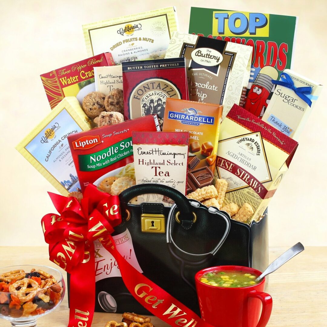 Just What The Doctor Ordered: Get Well Gift Basket - So Fly